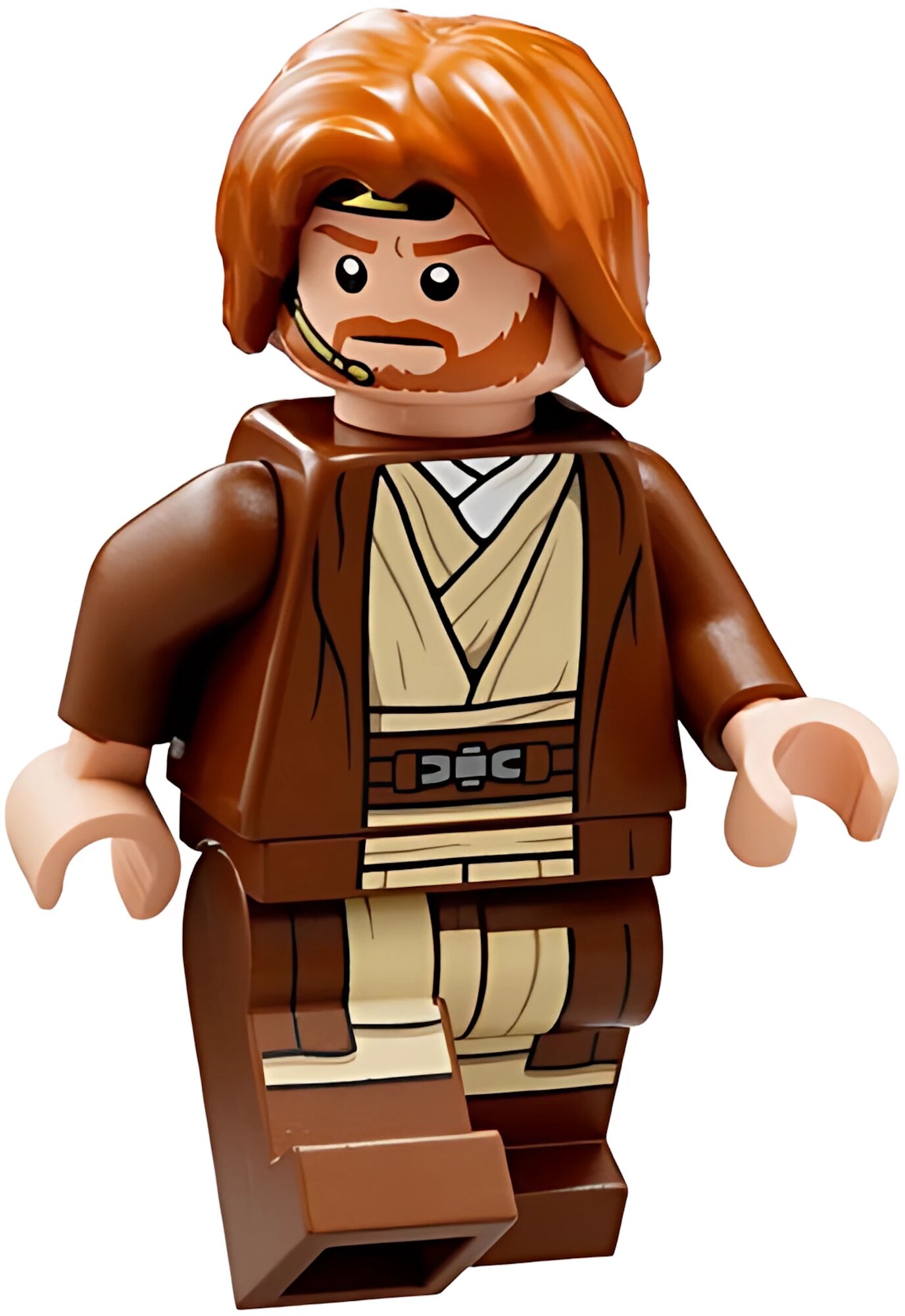 Минифигурка Lego Star Wars Obi-Wan Kenobi - Reddish Brown Robe sw1220 N