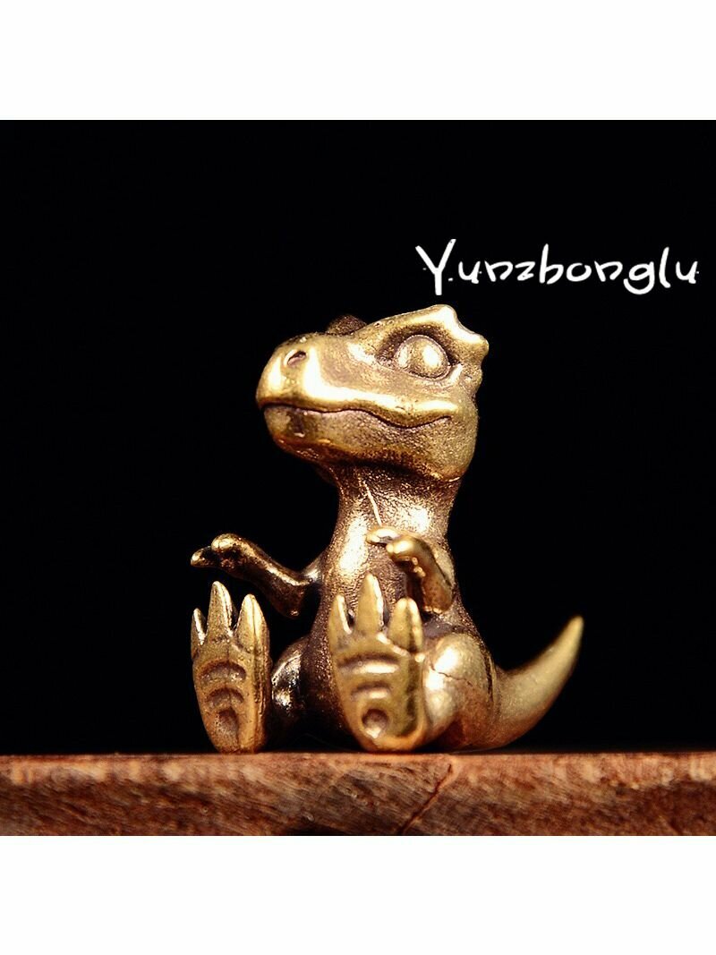 Yunzhonglong статуя динозавра, статуя древнего существа, латунь