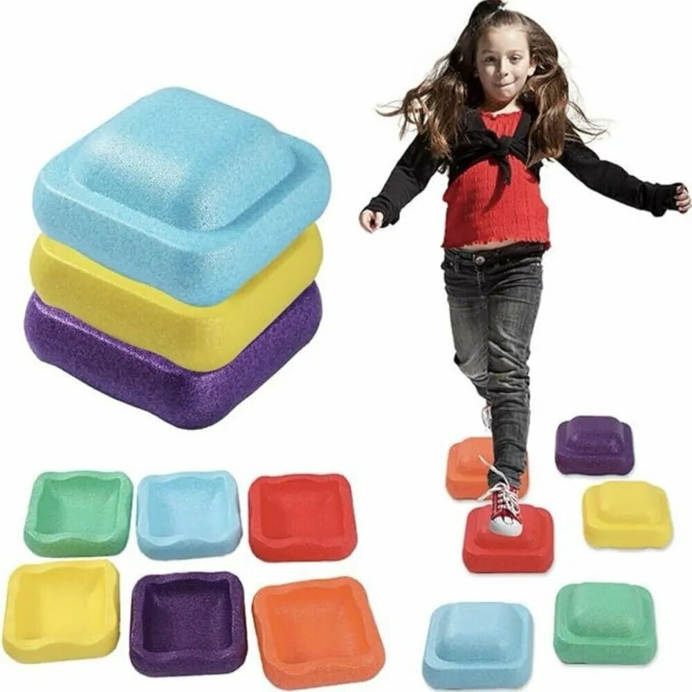 Балансир "Камни", пластик, три части, для развития моторики и ловкости