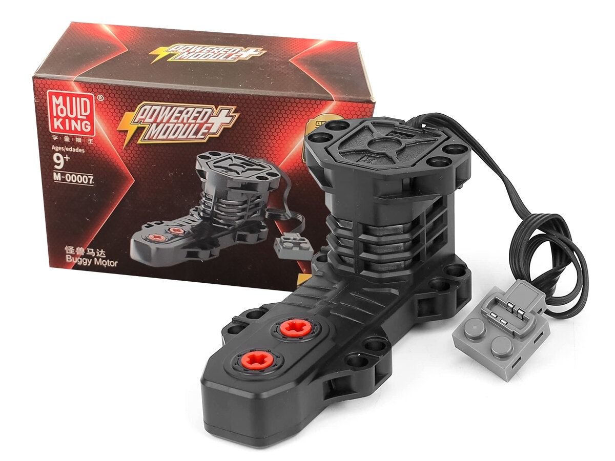 Конструктор Mould King Электромотор Buggy Motor M-0007