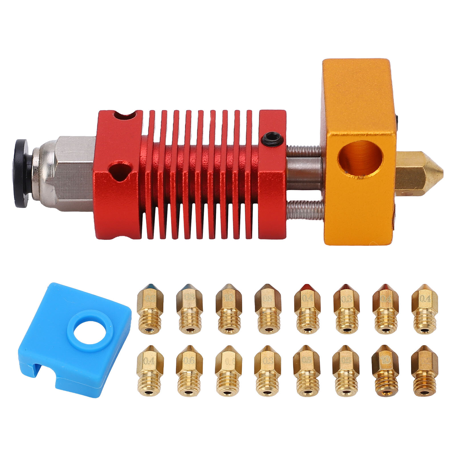 Набор хотэнда для 3D принтера Ender 3, 16 сопел MK8