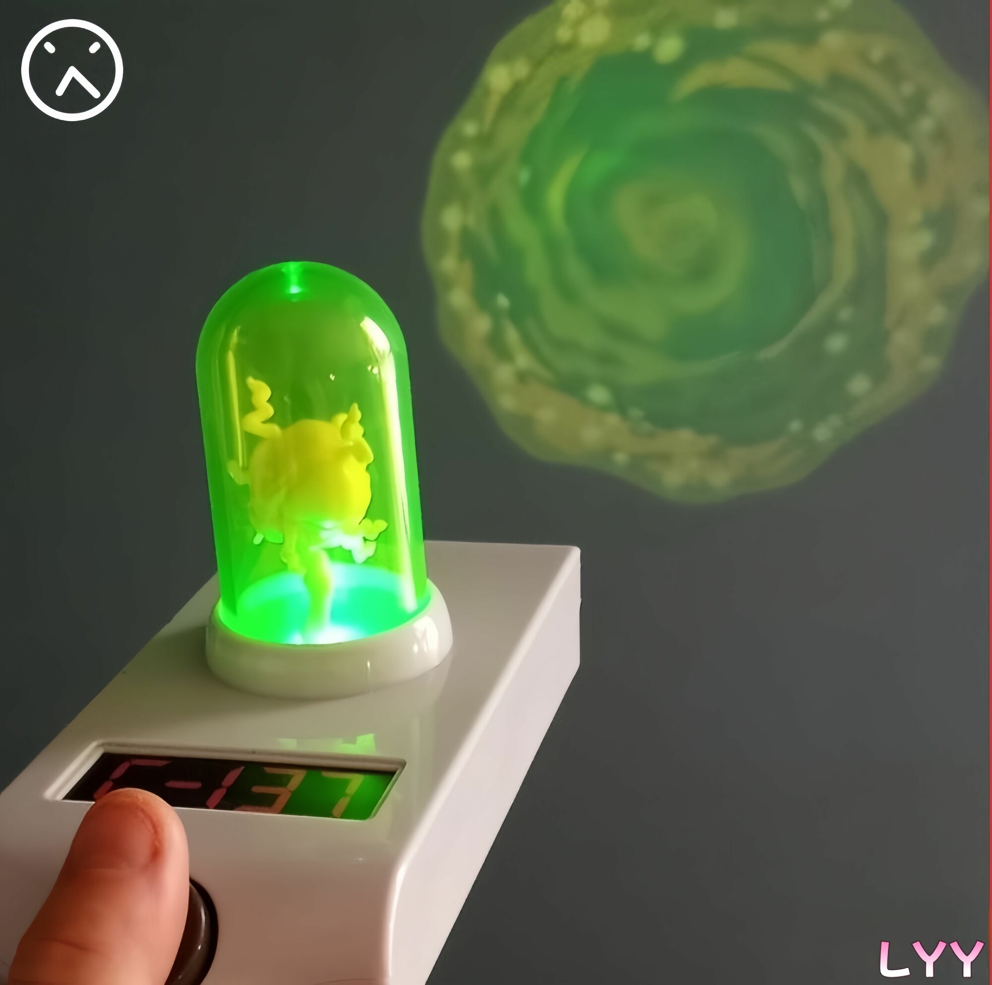Портал Ган в масштабе 1:1 Рик и Морти, Rick and Morty Portal LYY