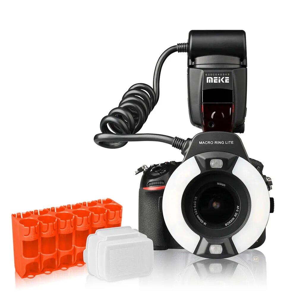 MEIKE MK-14EXT-N кольцевая вспышка для Nikon
