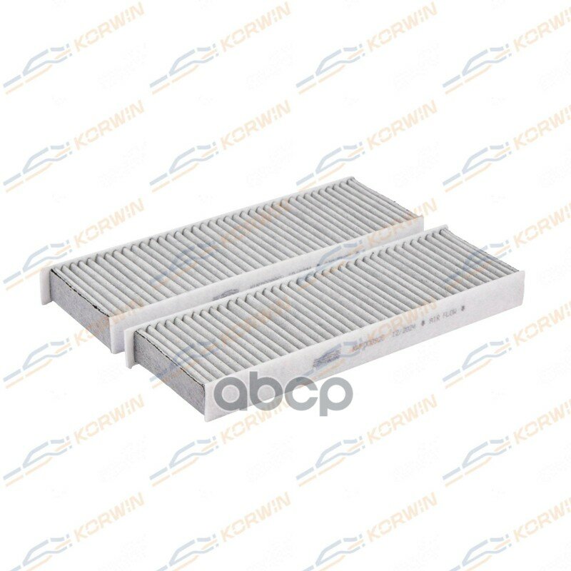Фильтр салонный угольный Citroen Berlingo II-III 09-/Jumpy 16-/Peugeot Expert16- KORWIN арт. KWFD0092C