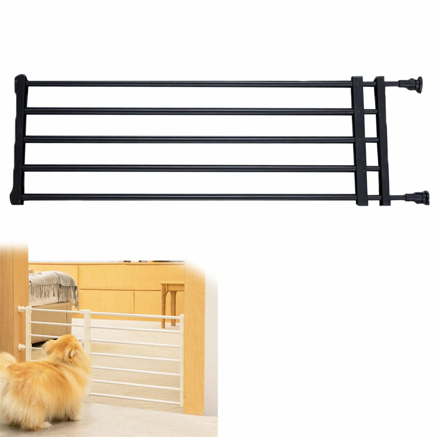 Дверная стойка для домашних животных, перегородка для собак, перила для изоляции домашних животных, подходят для
