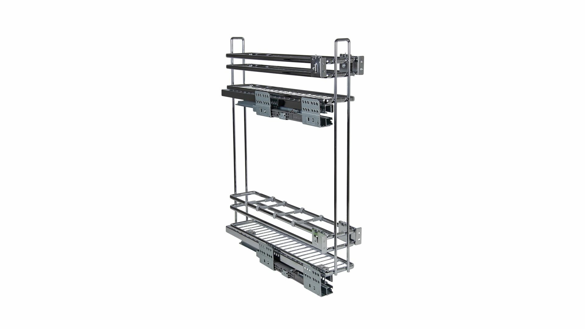 Бутылочница AURA KR36/1/3/150/L, хром полированный