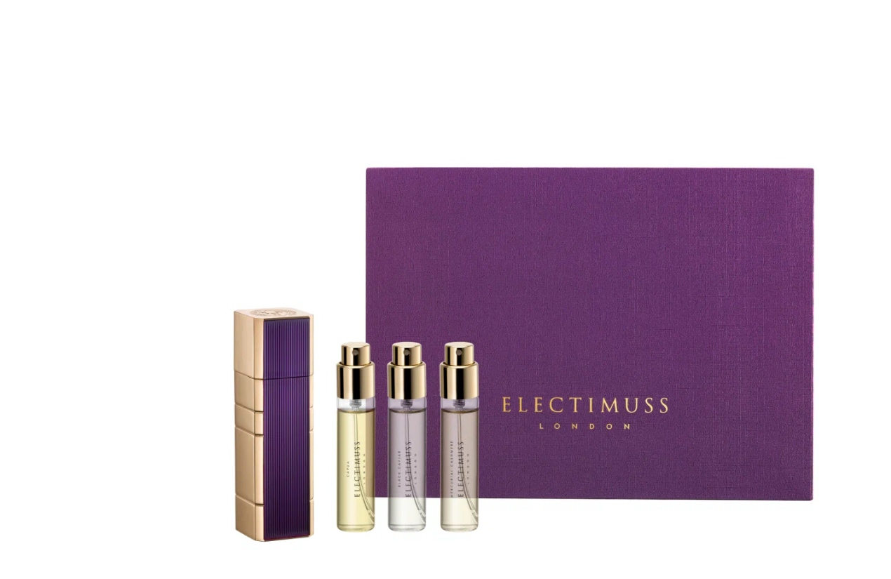 Подарочный набор Electimuss Nero Set Black Caviar, Capua, Mercurial парфюмерная вода 3шт по 10мл