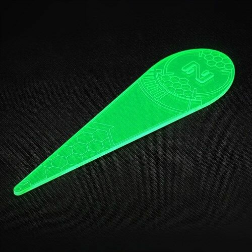 Каплевидный шаблон малый OW, аксессуары для настольных игр