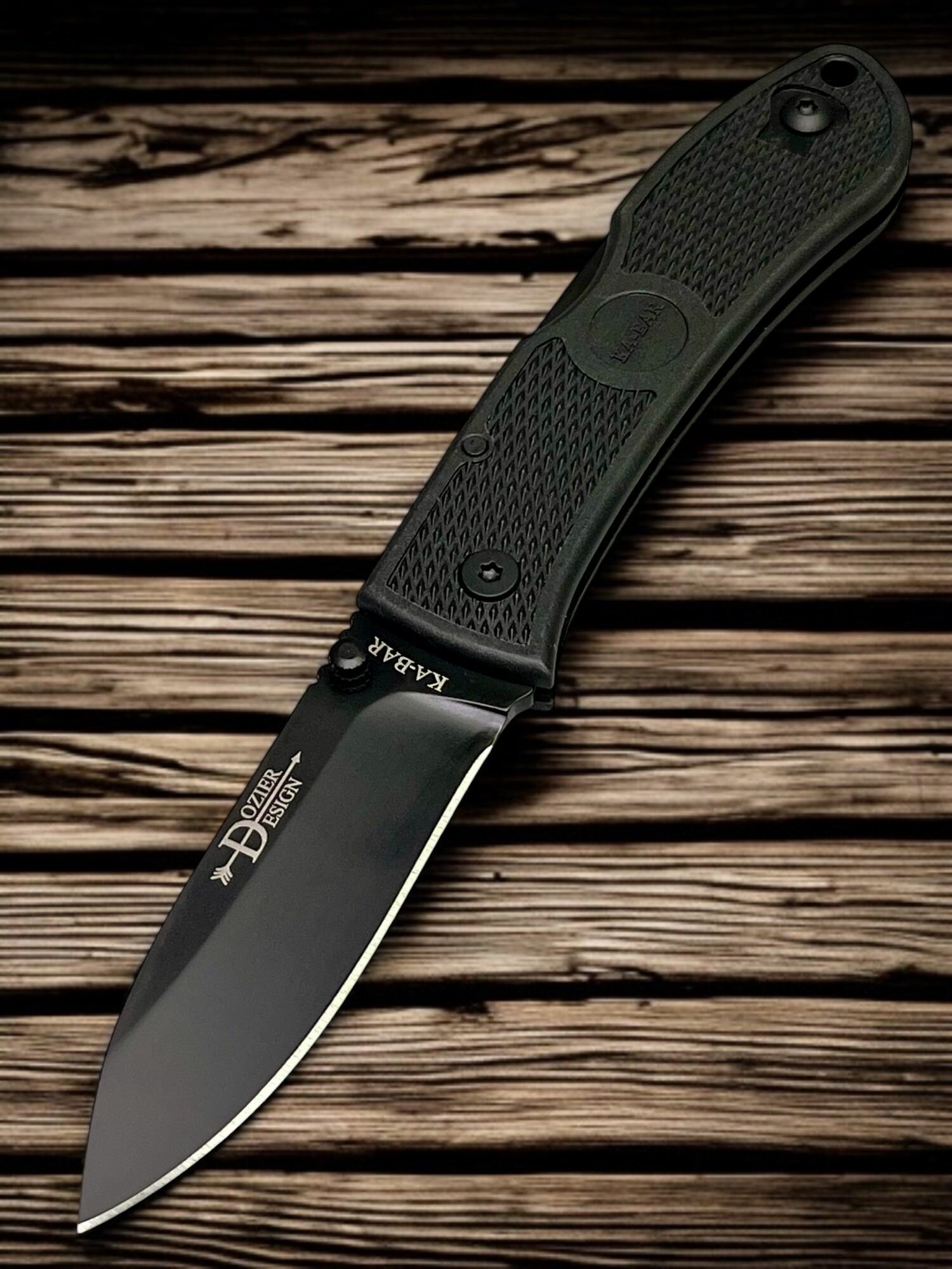 Нож складной Ka-Bar KA4062S35 Dozier, S35VN Black Blade