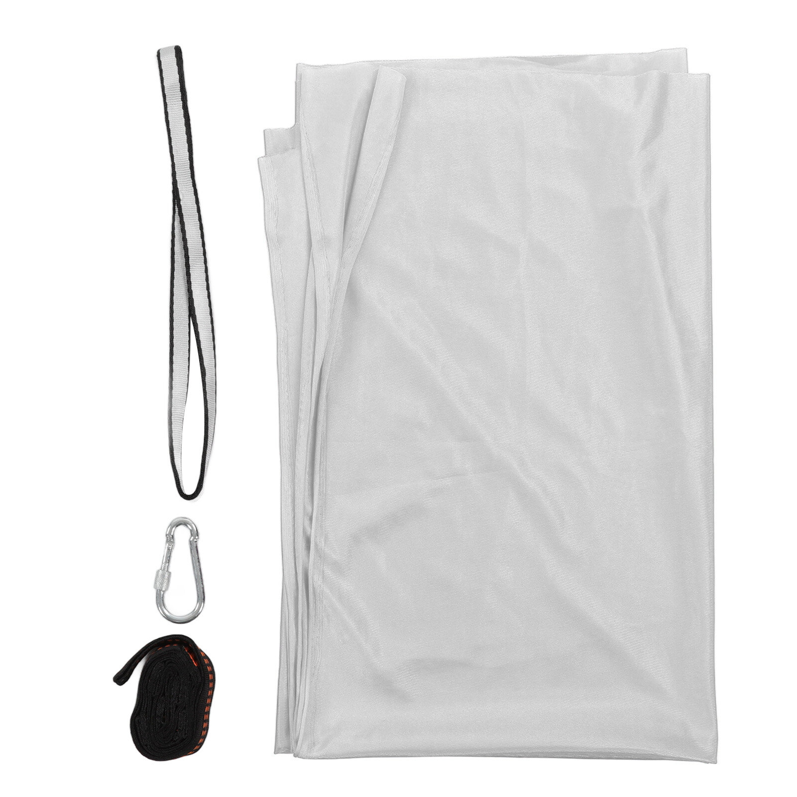 Детский сенсорный гамак, серебристо-серый, для дома и улицы, эластичный полиэстер, удобный гамак для воздушной йоги для детей