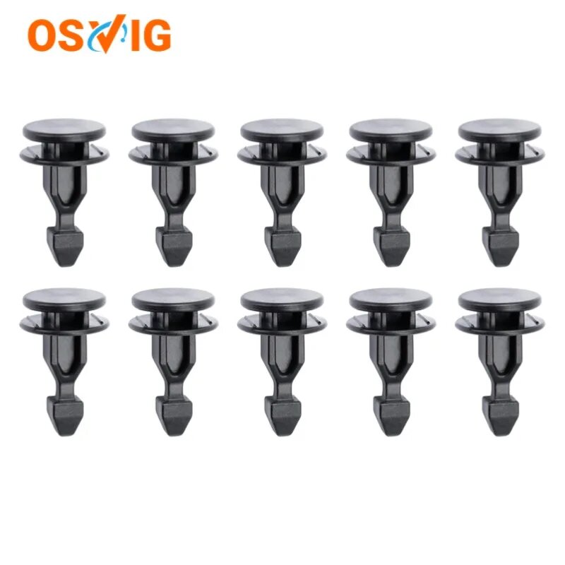 10 шт. 91547-TZ5-A02, 91548-TZ5-A02 автомобильные зажимы для крепления крышки переборки двигателя, подходят для Honda Odyssey Pilot Acura MDX RDX 91547-TZ5-A02 10PCS