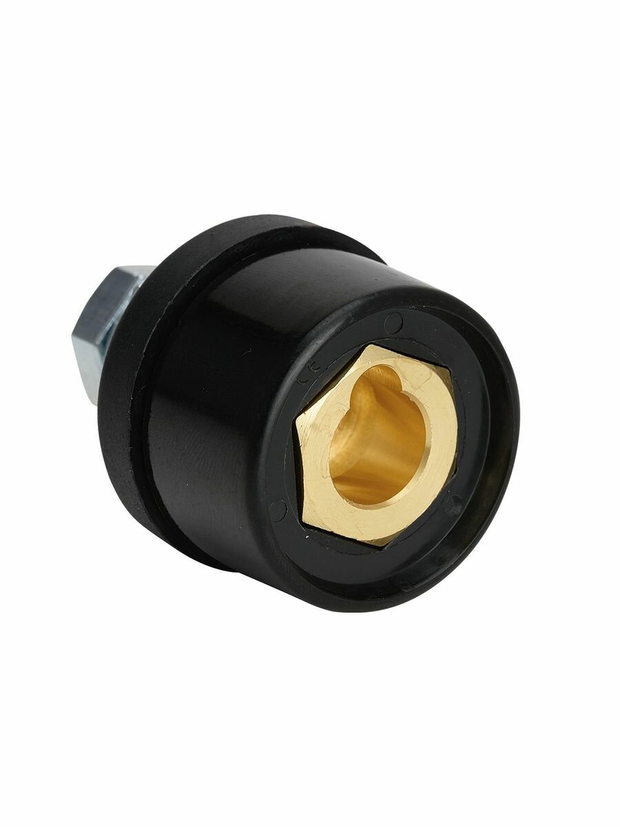 Розетка панельная для сварочного аппарата 35-50 набор 2шт байонетный разъем мама