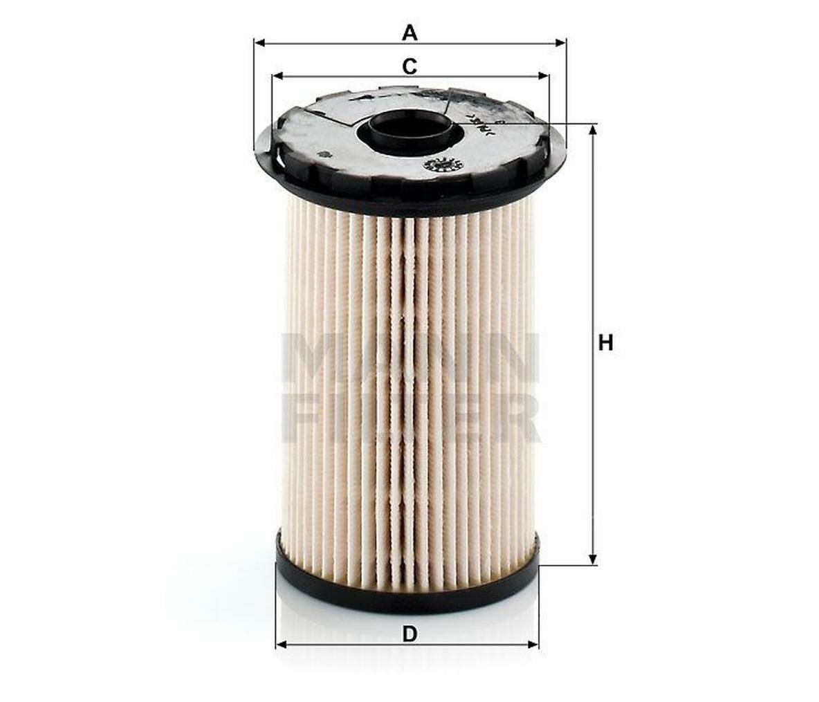 Фильтр топливный для автомобилей MANN FILTER PU7002X (запчасти и расходники)