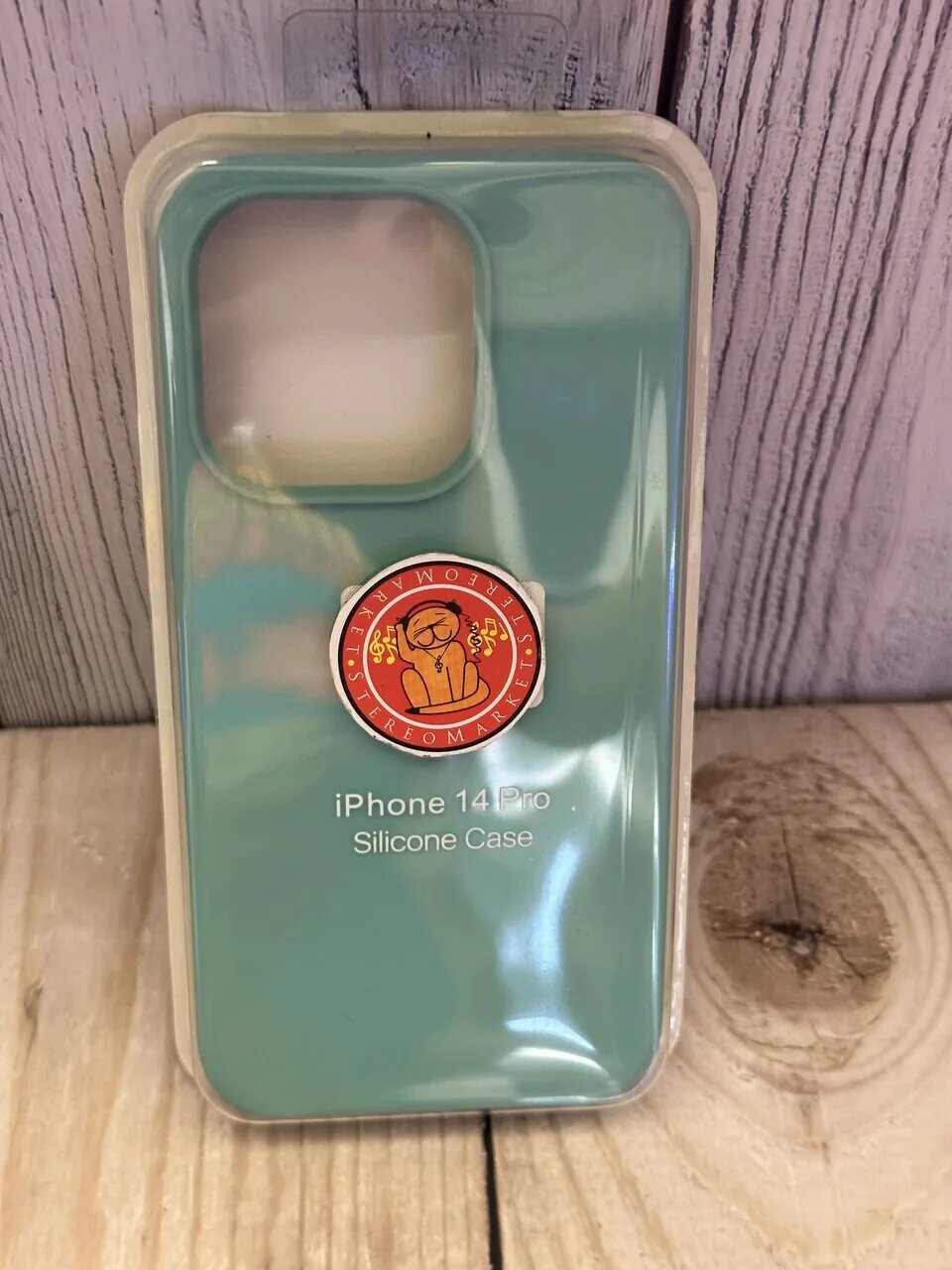 Чехол для Apple iPhone 14 Pro Silicone Case без лого (полная защита)Мятный