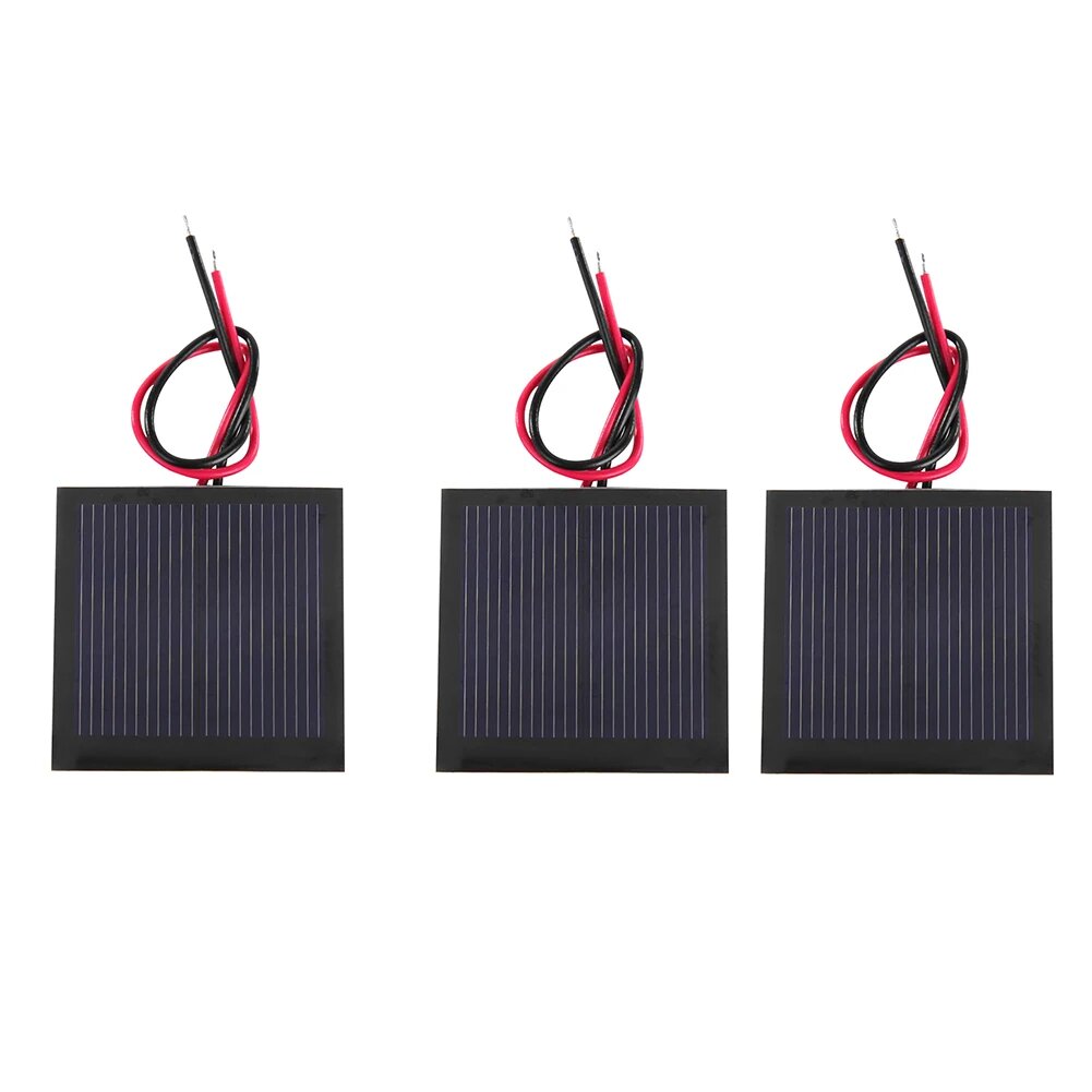 Солнечная панель Shunmaii 1В 200мА 40x40 мм 0,2Вт, 2 PCS