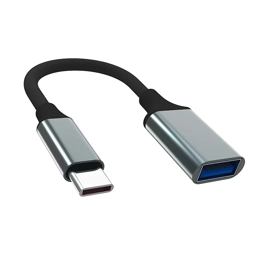 Адаптер USB Type-C на USB 3.0 Dark Grey