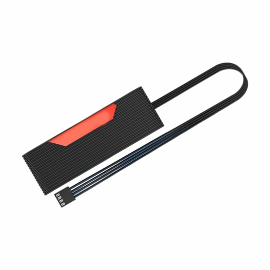 Компьютерные кабели, PC мини разветвитель PWM с интеллектуальным термоконтролем 12V 4Pin - черный