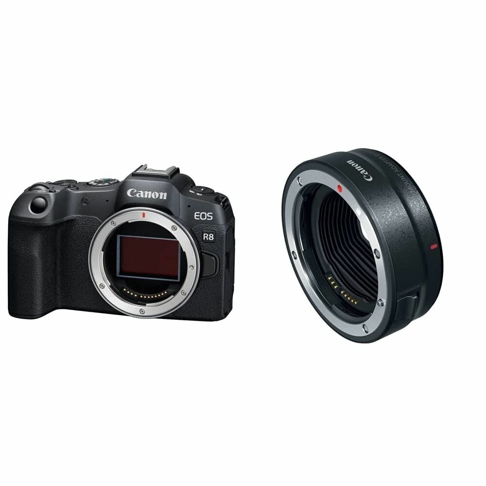 Фотоаппарат Canon EOS R8 + Mount Adapter EF-EOS R — фото 1