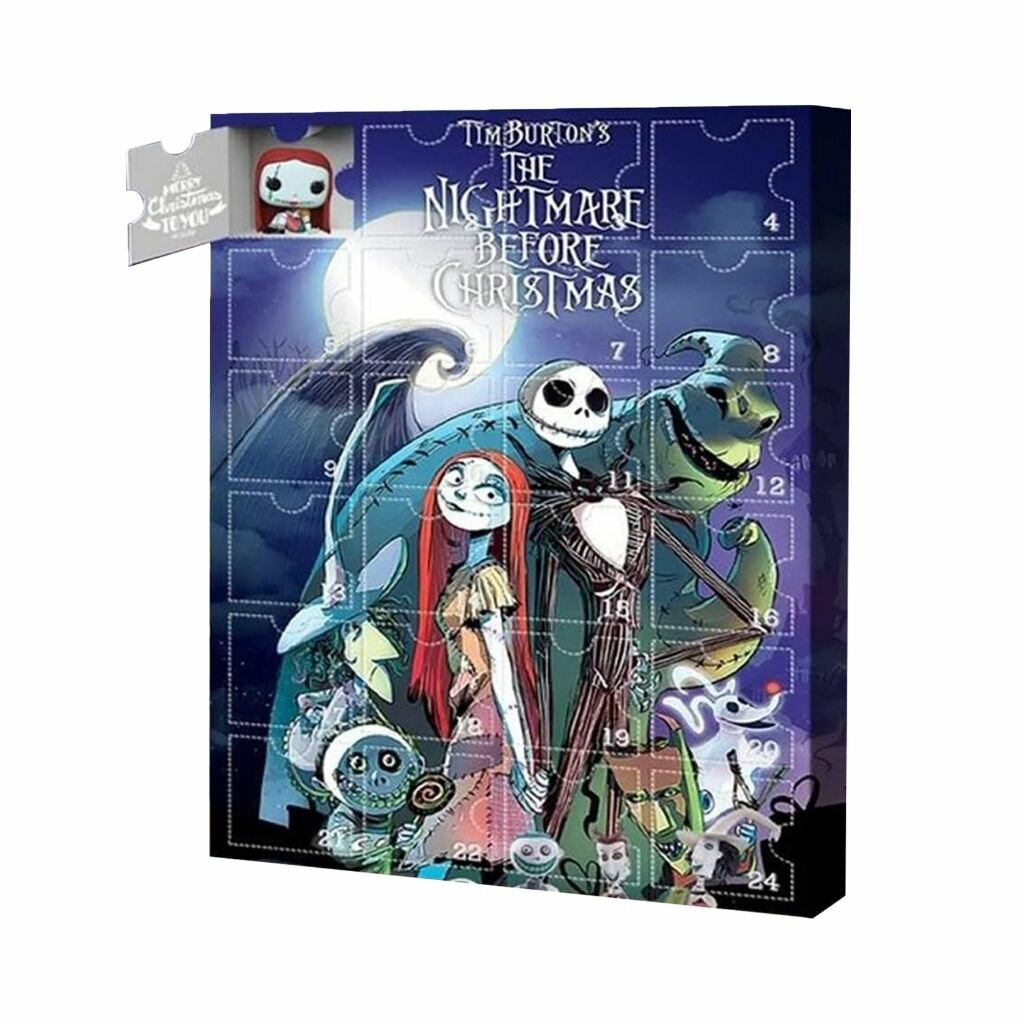 Календарь обратного отсчета Хэллоуин с сюрпризами