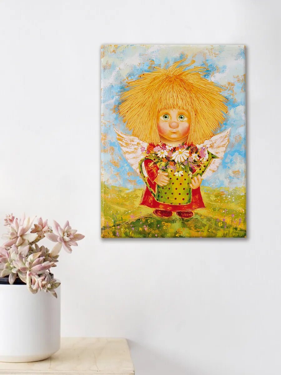 Картина с ангелом