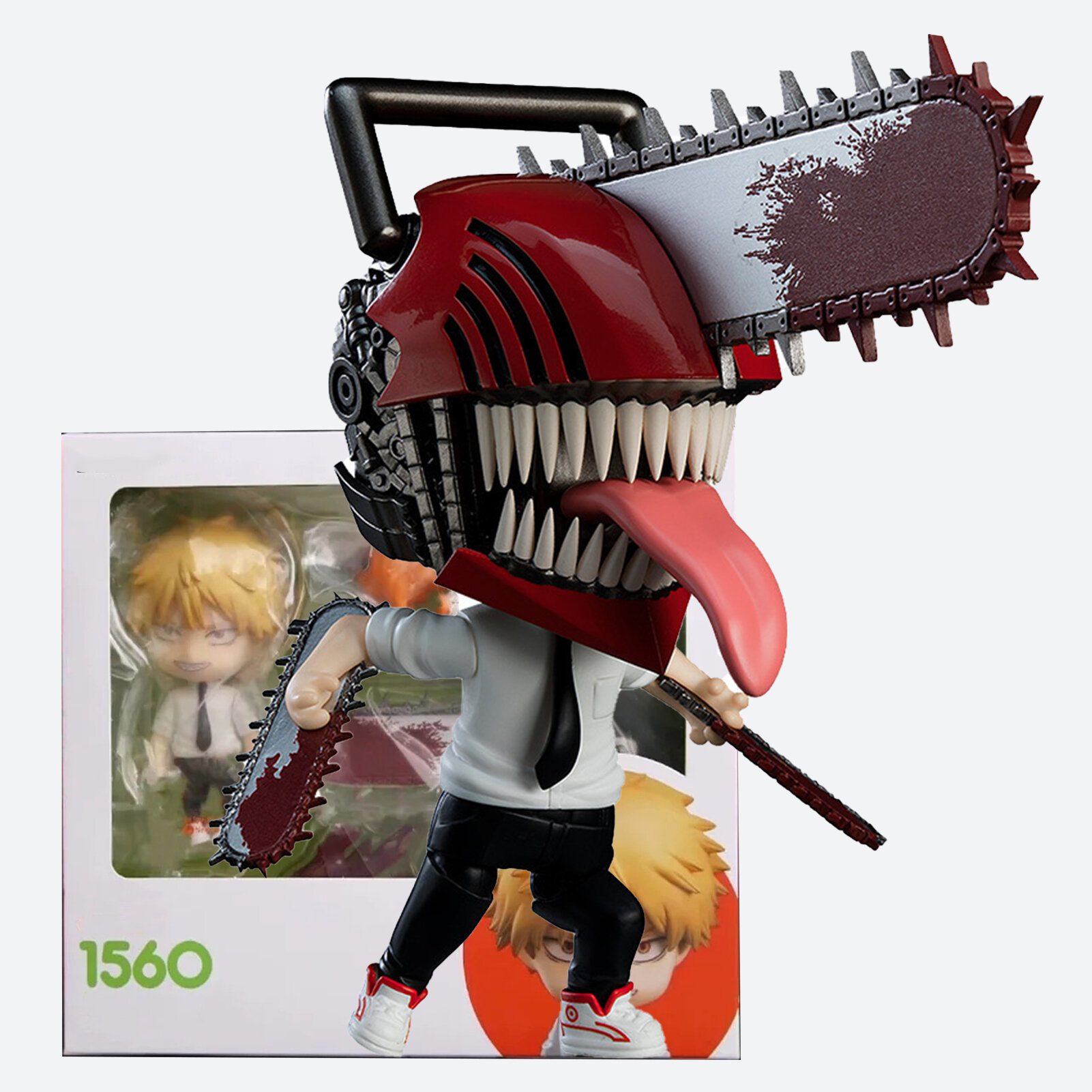 Фигурка Nendoroid "Бензопила человек", ПВХ, 10 см, разноцветный