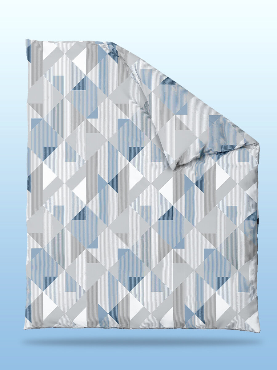 Пододеяльник Василиса 2-спальный 175х215 см, Поплин, хлопок 100%, Фаворит