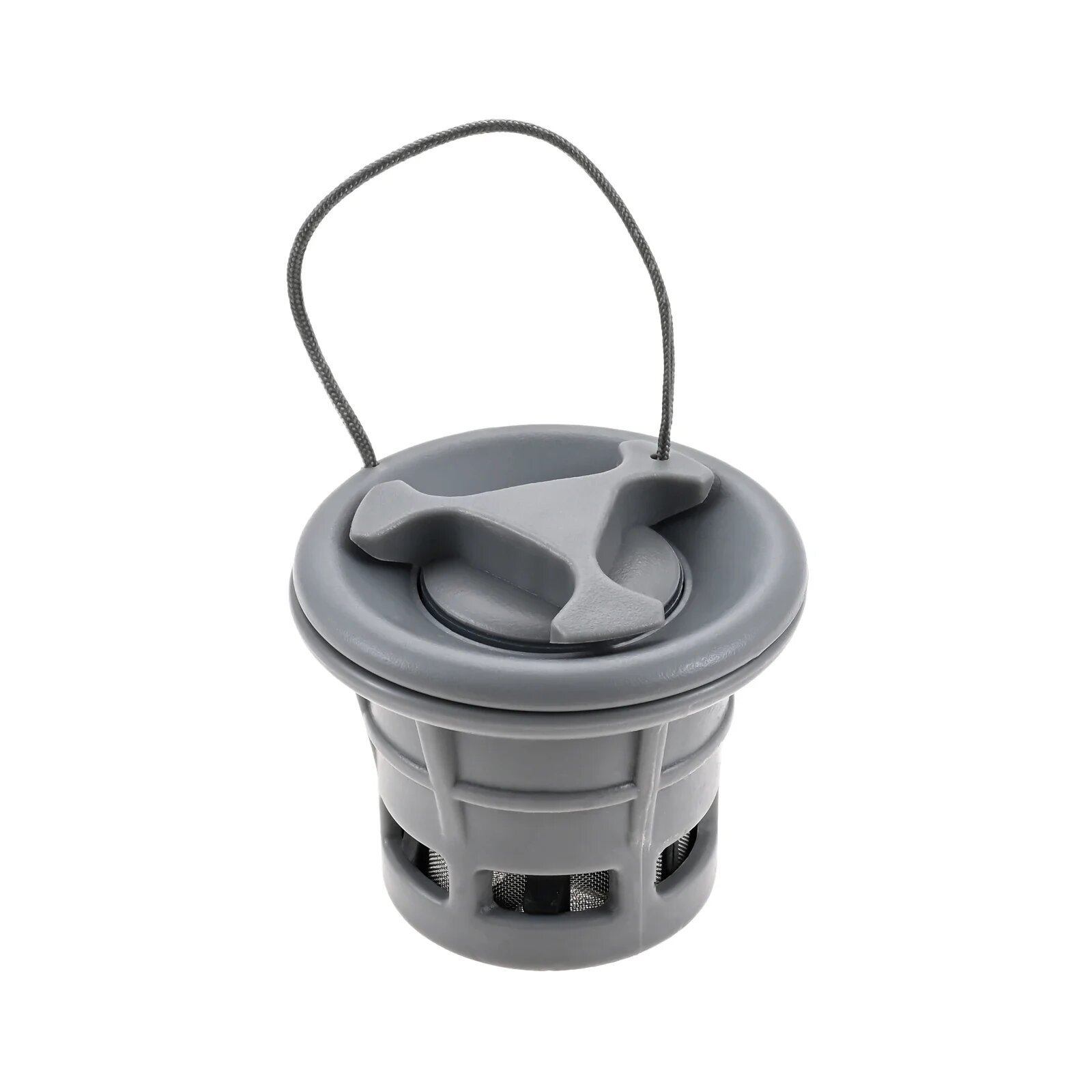 Серый 6-луночный воздушный клапан для каяка, надувная лодка, аксессуары для палатки, плот, шлюпка, безопасный адаптер, безопасная насадка для каноэ, пневматическая лодка