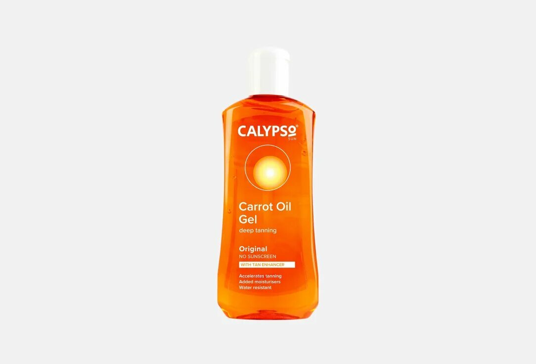 Гель Calypso "Original Carrot", для лица, с маслом моркови, 200 мл