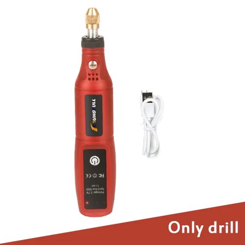Tungfull мини дрель USB, Set E