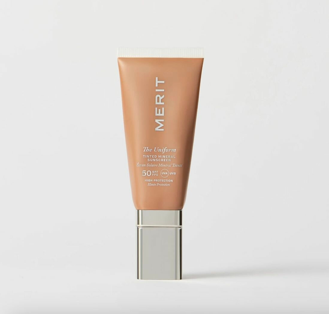 Merit Тональный крем The Uniform TINTED MINERAL SUNSCREEN SPF 50 (16 - medium cool) 50 мл