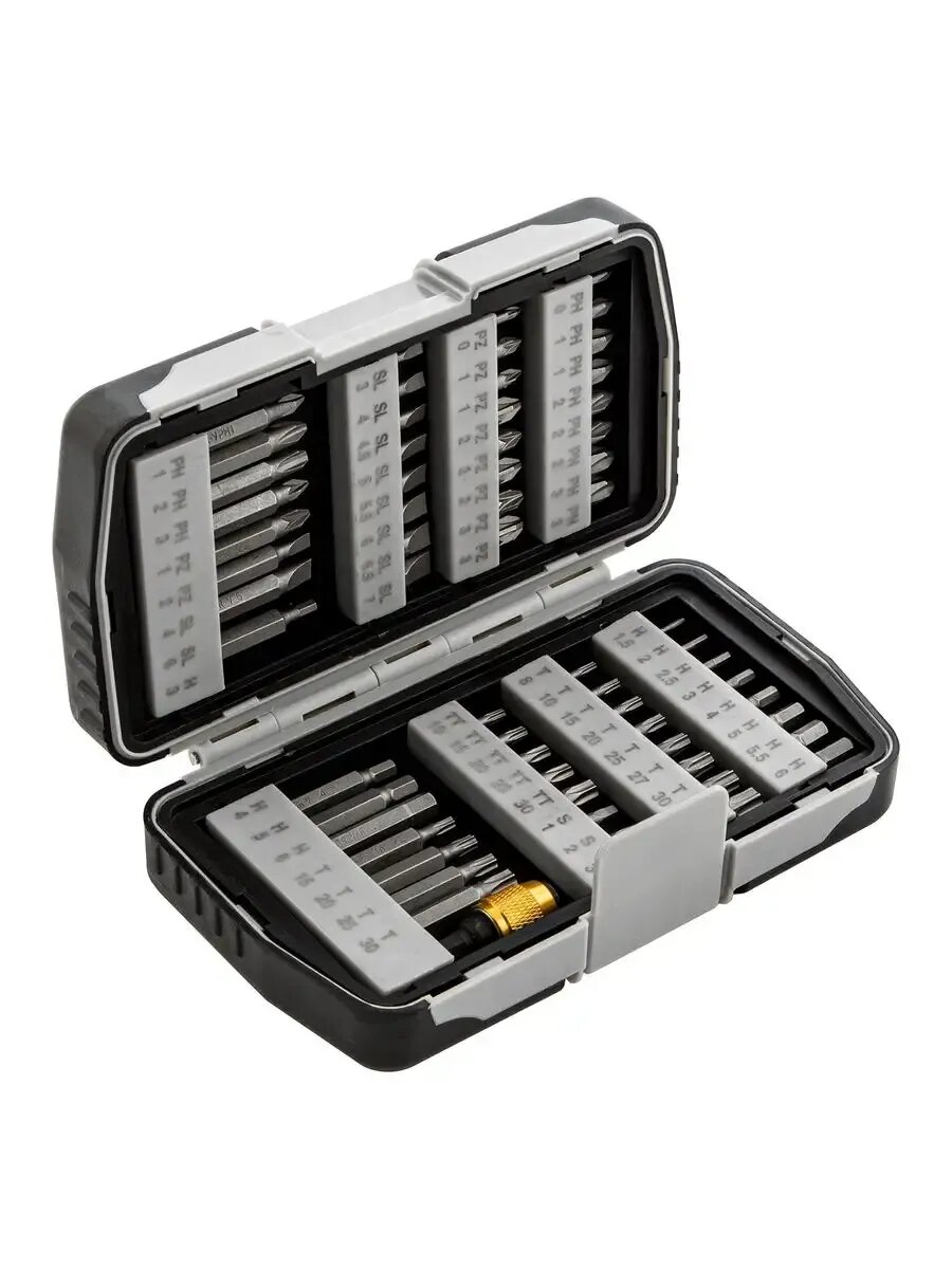 Набор бит для шуруповерта, адаптер, бокс, 64 шт MATRIX 11327