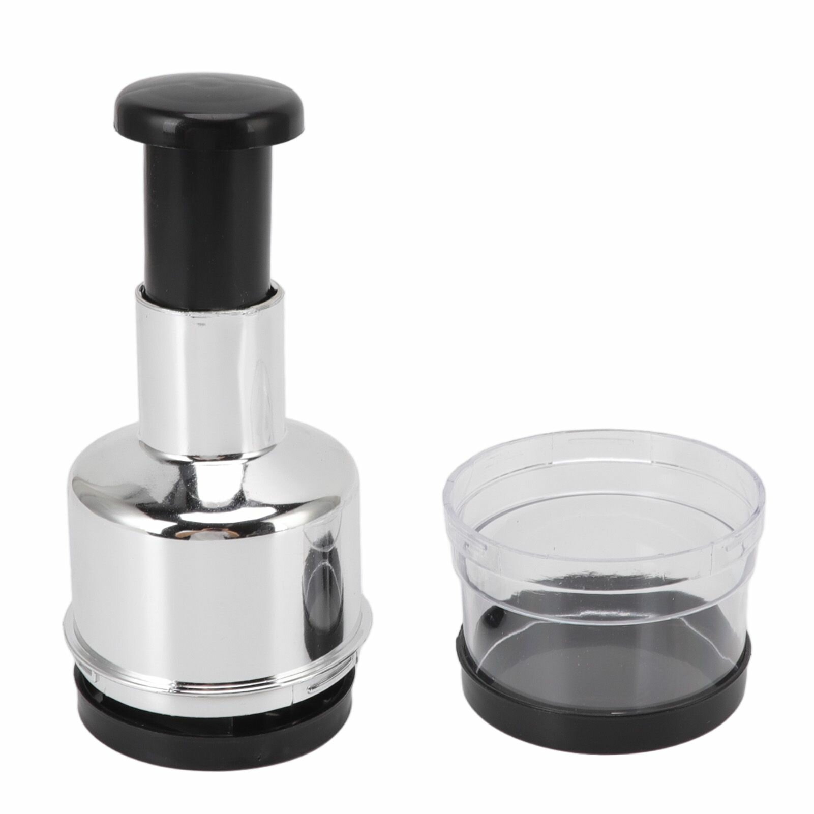 Ручной измельчитель еды, универсальный нож из нержавеющей стали, овощерезка для лука, чеснока, овощей, фруктов, орехов