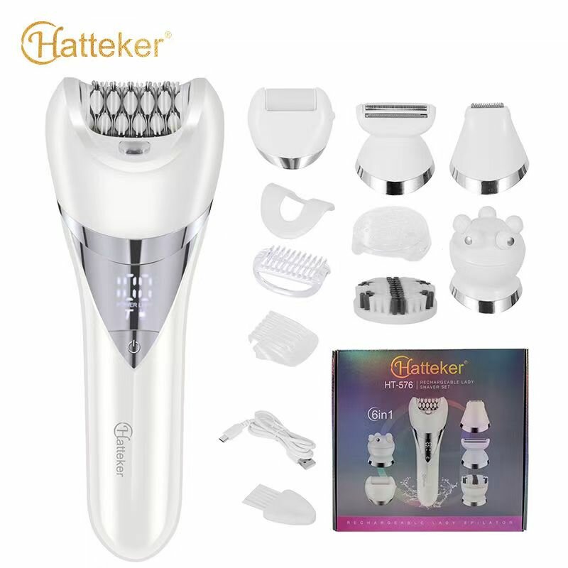 Эпилятор, керамический, беспроводной, до 40 мин, OptiLight, 70 тыс. захватов