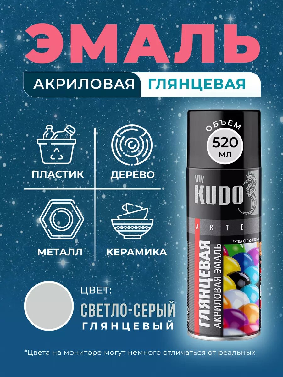 Краска по металлу дереву и пластика акриловая