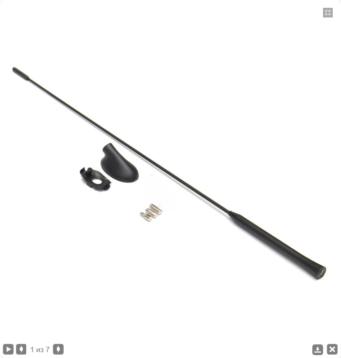 Автомобильная радиоантенна с основанием MyPads для Ford, C-Max, Focus, Fiesta, Ka, Kuga, Fusion, Cougar, Escort