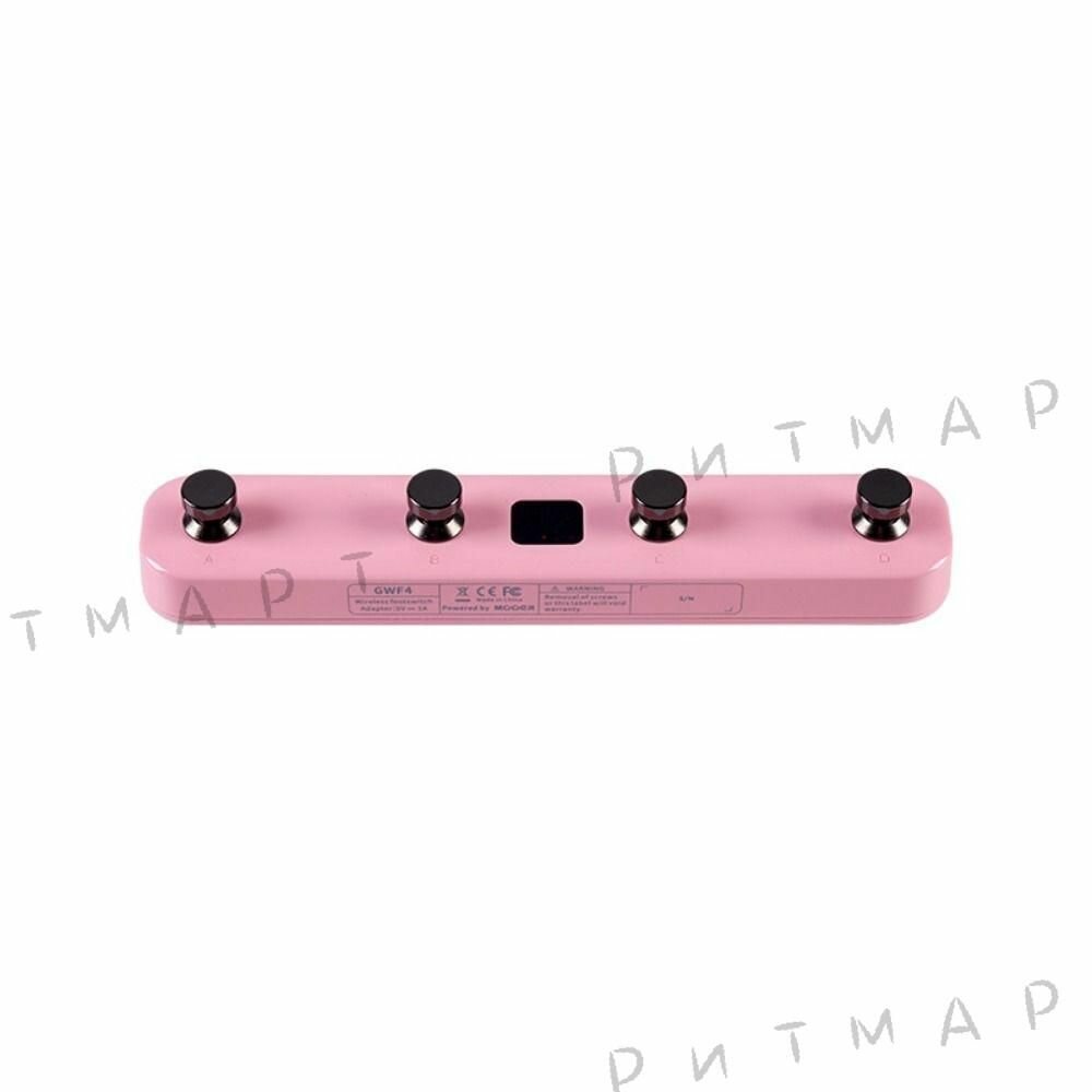 Mooer GWF4 Беспроводной футсвитч переключатель педаль контроллер для Prime P1 Smart Guitar Pedal и Gtrs электрогитары