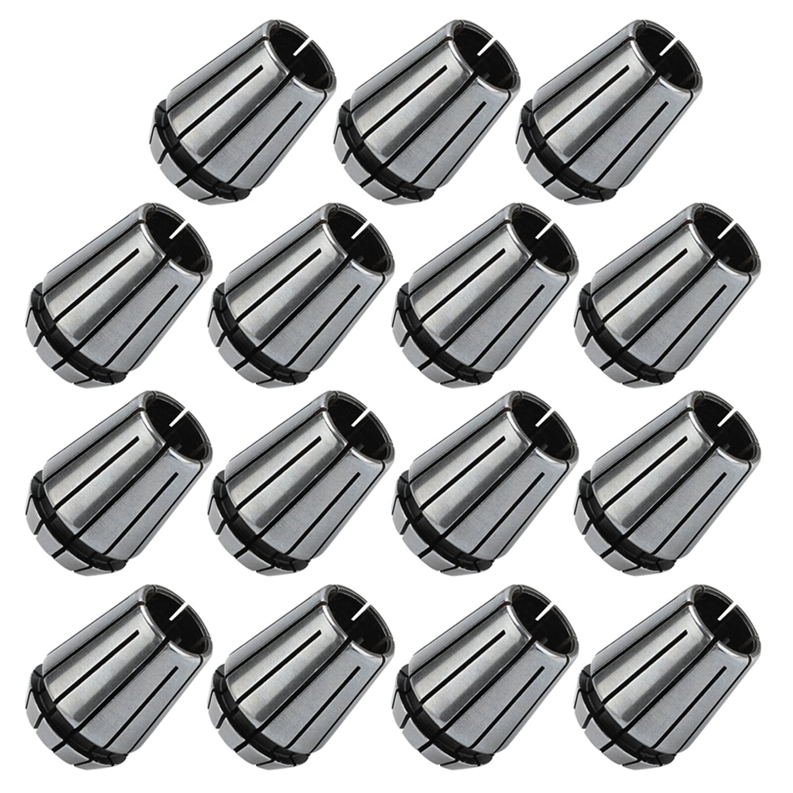 Набор патронов ER25, 15 шт, для фрезерных станков с ЧПУ, 2-16 мм