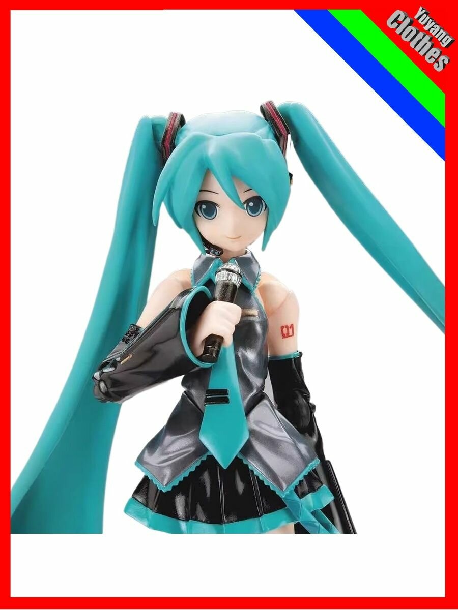 Hatsune Милая Хацунэ Мику из аниме может изготавливать игрушечные фигурки вручную
