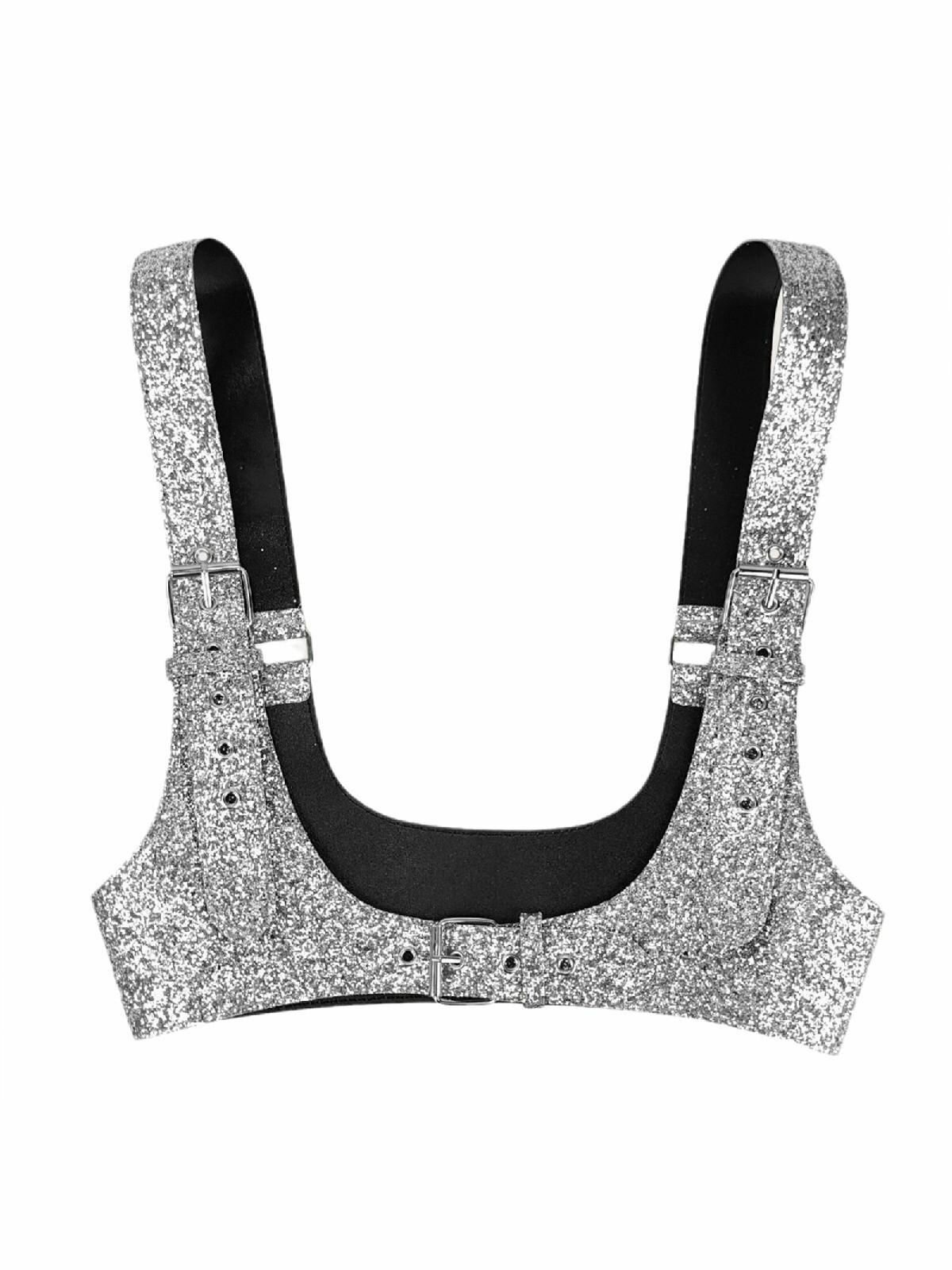 Корсет под бюст, Серебро