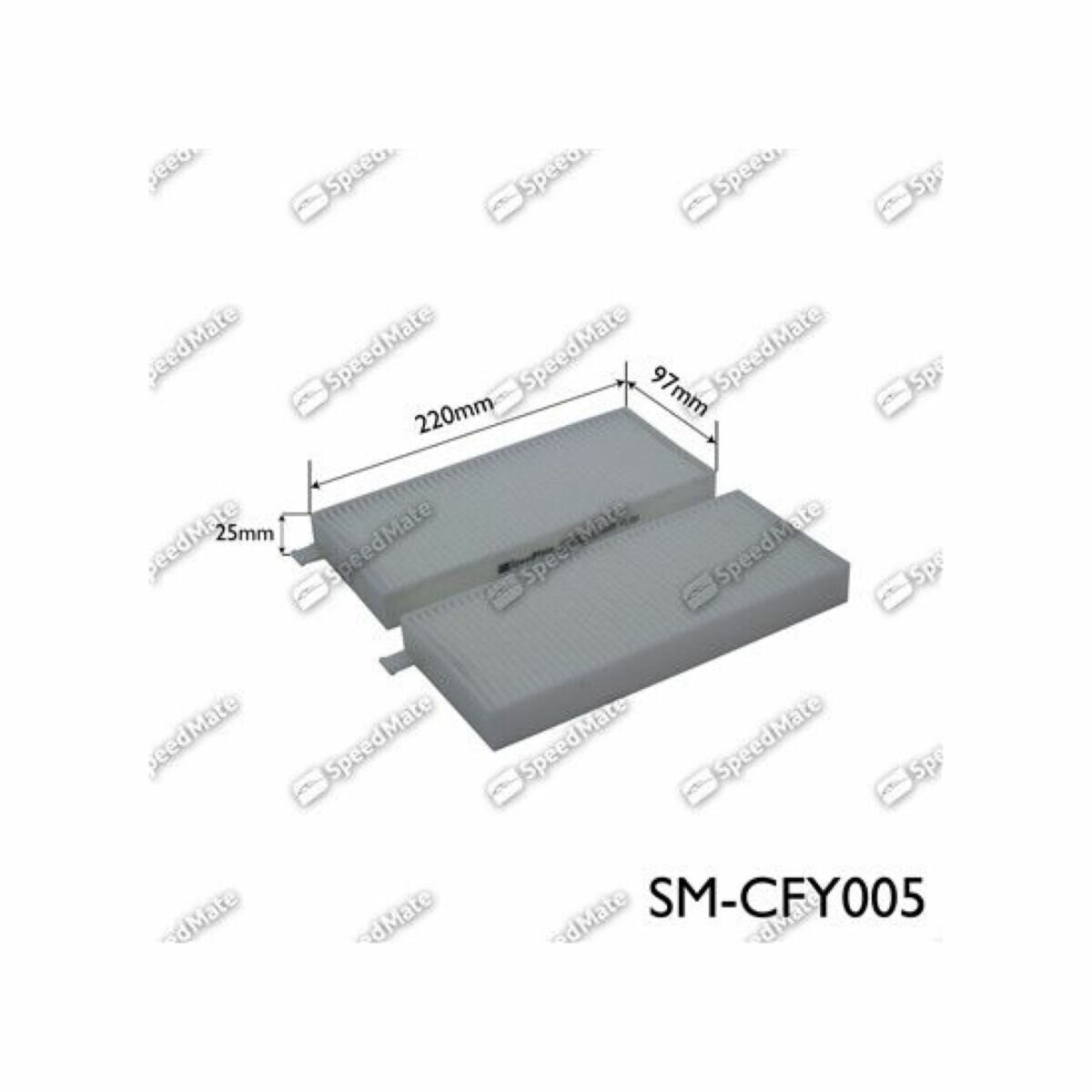 Фильтр Салона Ssangyong Actyon (2006-)(Speedmate Sm-Cfy005)