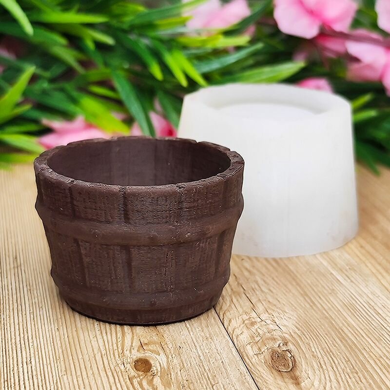 Силиконовая форма для шоколадных плиток Brilliant Mold. Молд Ведёрко