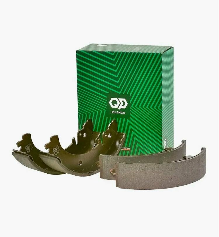 Колодки тормозные задние ВАЗ 2101-07, Нива 4х4 (комплект 4 шт) OEM 2101-3502090 PILENGA BS-T1001