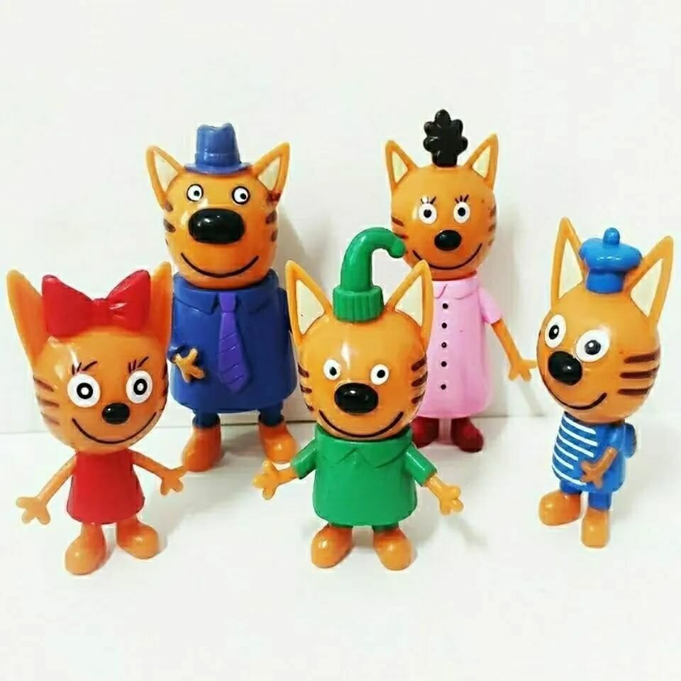 Набор игрушек Три Кота/5 шт/6-8CM
