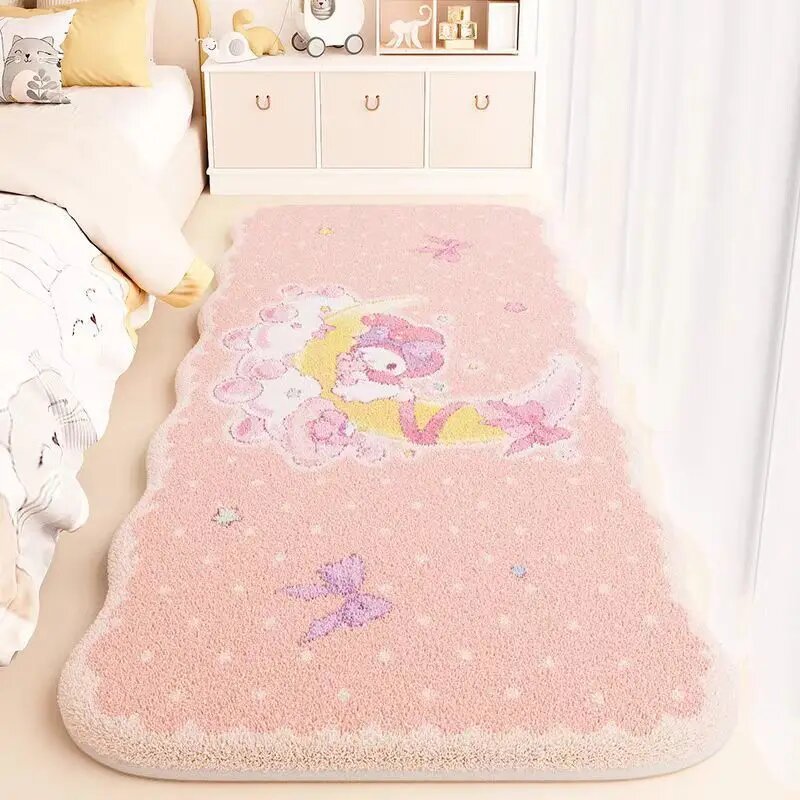 Мягкий ковер Hello Kitty розовый, для спальни и детской комнаты! Size,40X120cm