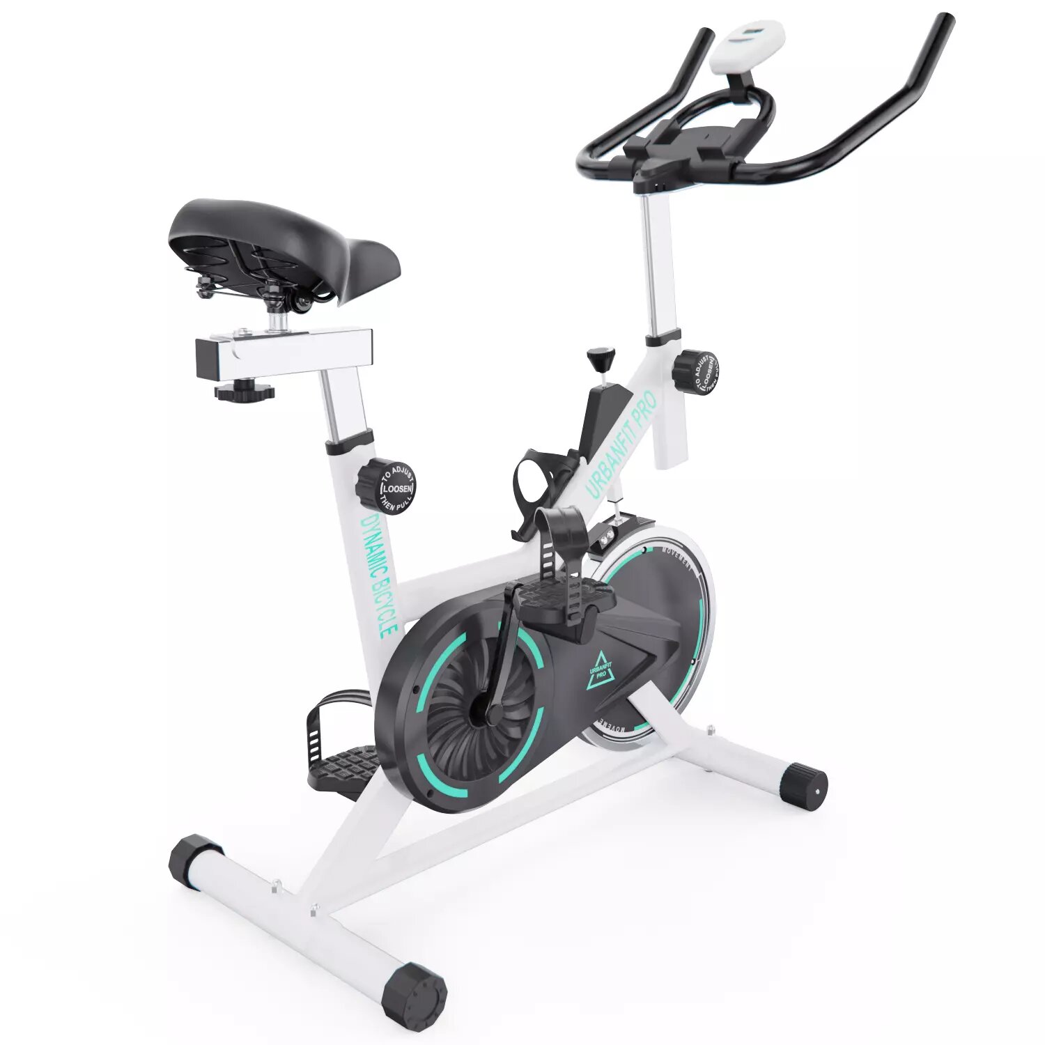 Спин-байк DFC URBANFIT PRO, белый