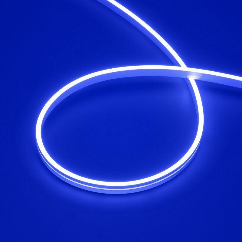 Лента светодиодная MOONLIGHT-SIDE-A168-4x10mm 24V Blue 7.2Вт/м IP65 wire x2 прямой вывод кабеля герметичная (уп.5м) Arlight 038314