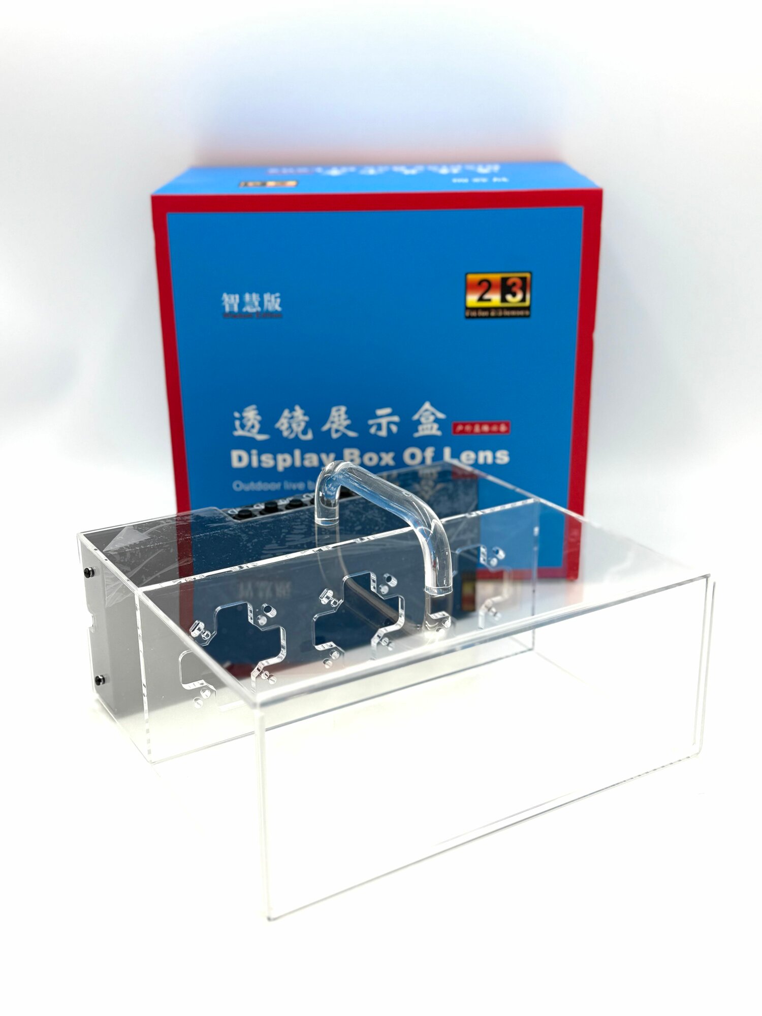 Бокс для тестирования BiLed линз 1.5-1.8 дюйма (демонстрационный бокс для линз билед)