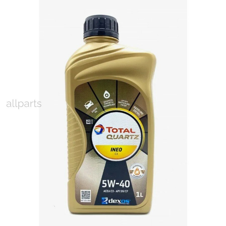 TOTALENERGIES 213789 TOTAL QUARTZ INEO C3 5W-40 1л. Масло моторное