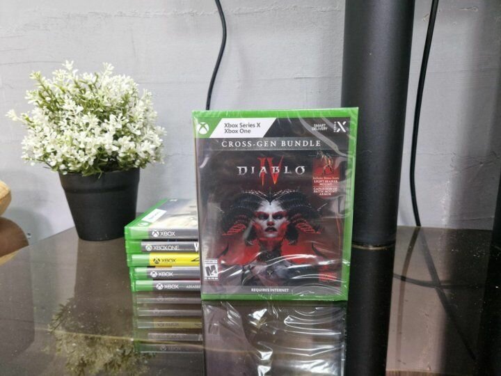 Игра Diablo IV 4 диск (Xbox Series, Xbox One, Русская версия)