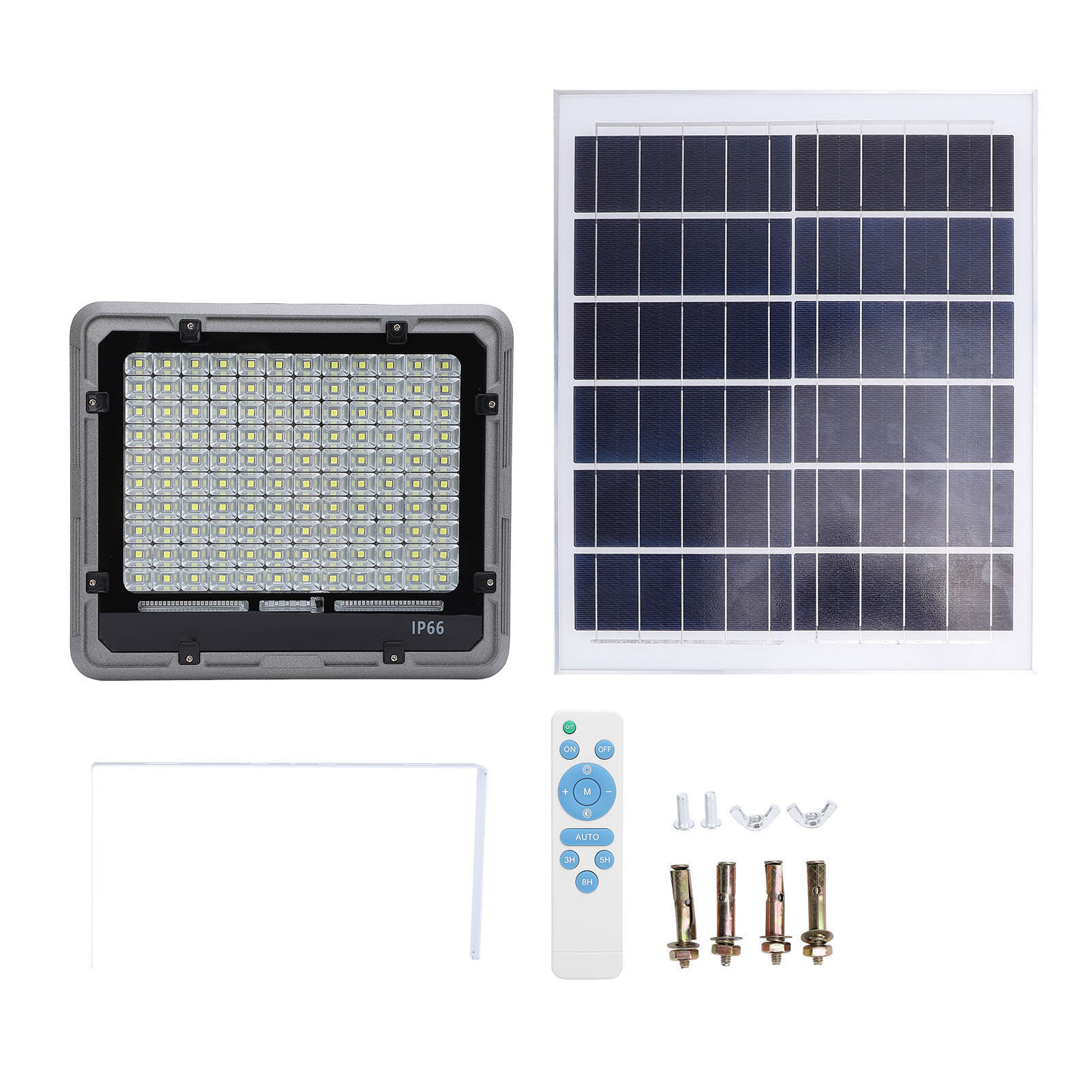 400Вт 120 5054LED солнечный свет IP66 15000мАч дистанционное управление наружный прожектор для сарая